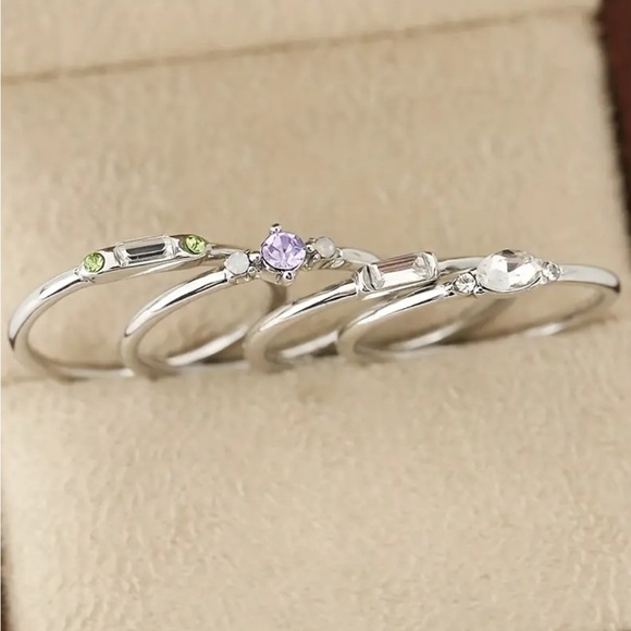 Jewelry | Vintage Promise Stacking Rings | Poshmark